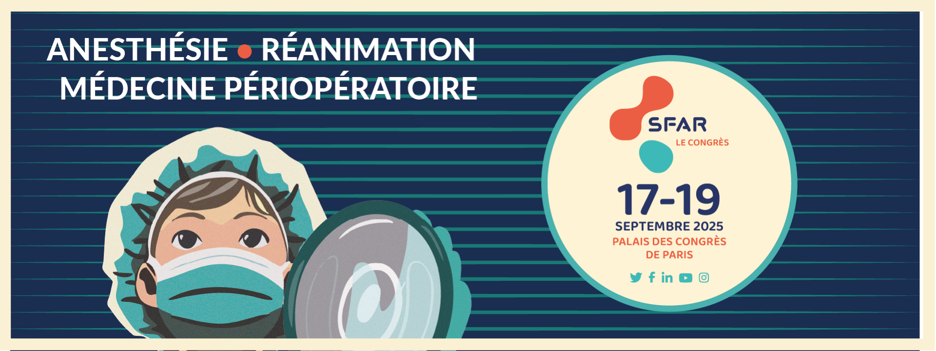 SFAR 2025 - LE CONGRES Questionnaire de satisfaction - SFAR 2025